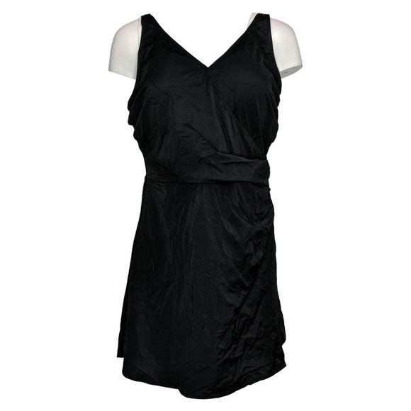 Denim&Co | Swim | Denim Co Swimsuit Sz 6 Beach Vneck Wrap Front Swim ...